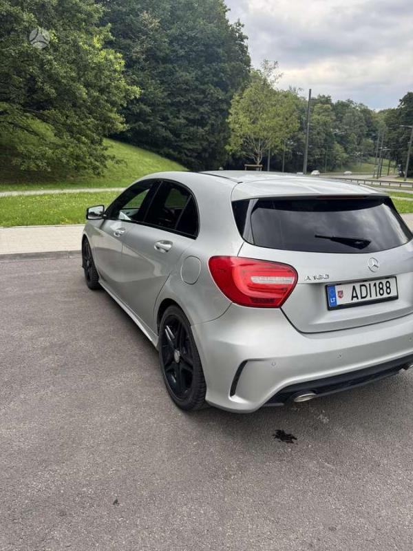 Mercedes-Benz A 180 2013 in Kaunas on AUTOMOTO.COM.LV Grey Mercedes-Benz A 180 2013 in Kaunas, with an engine capacity of 1.80 L and mileage of 360 thousand km for 8100 €, photo 7 on AUTOMOTO.COM.LV