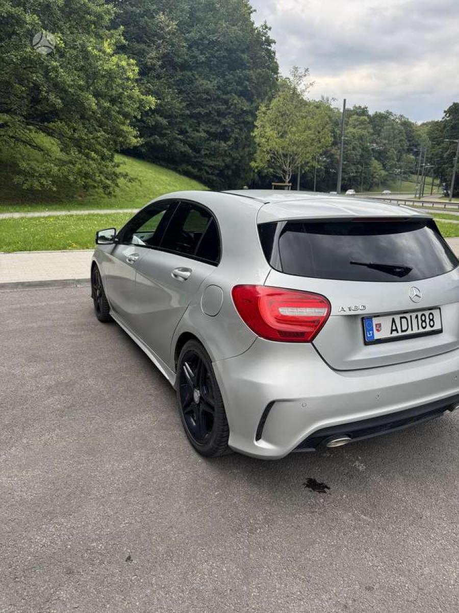 Grey Mercedes-Benz A 180 2013 in Kaunas, with an engine capacity of 1.80 L and mileage of 360 thousand km for 8100 €, photo 7 on AUTOMOTO.COM.LV