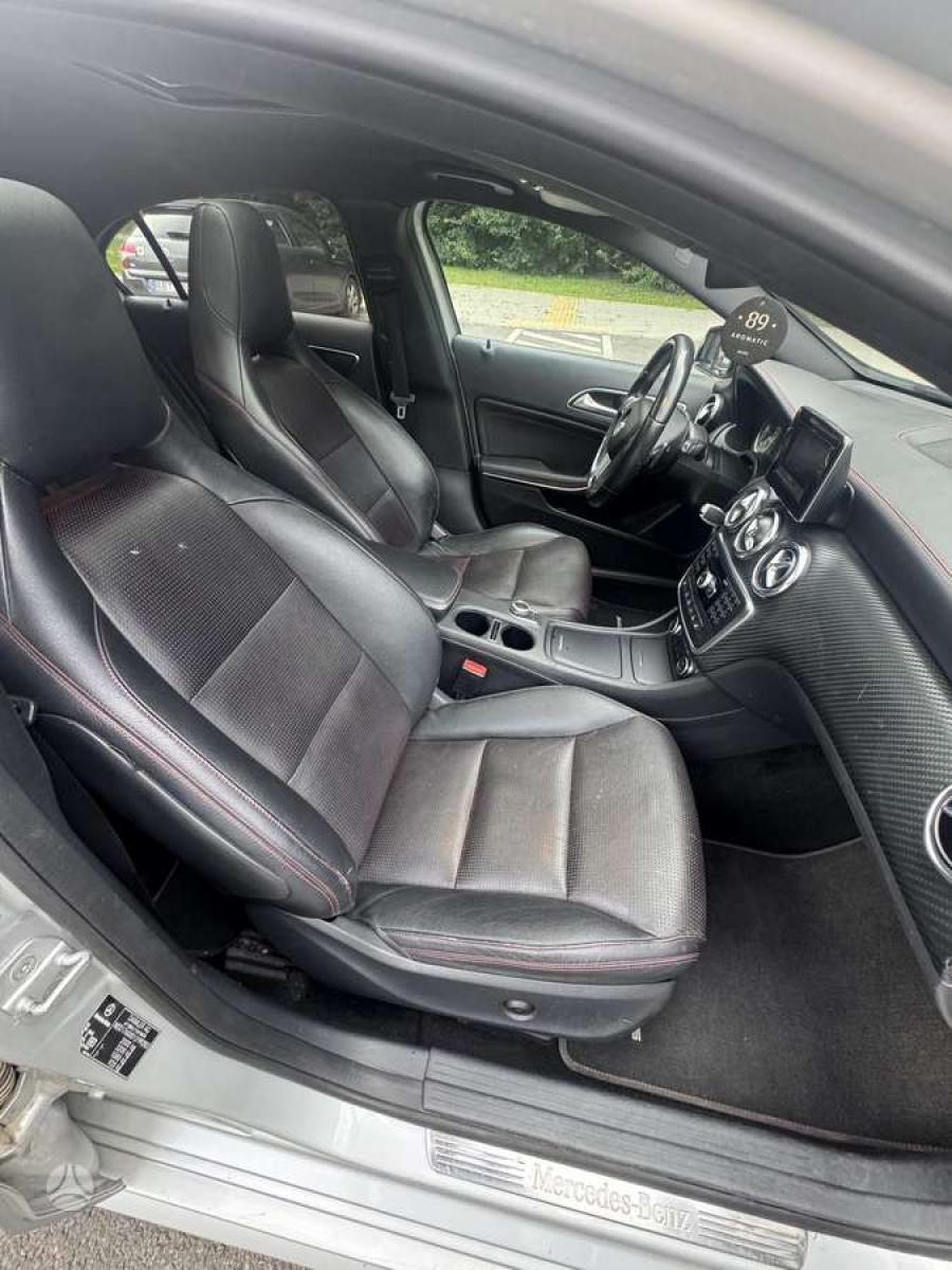 Grey Mercedes-Benz A 180 2013 in Kaunas, with an engine capacity of 1.80 L and mileage of 360 thousand km for 8100 €, photo 13 on AUTOMOTO.COM.LV