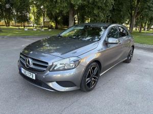 Grey Mercedes-Benz A 180 2014 in Kelme, with an engine capacity of 1.50 L and mileage of 321 thousand km for 7650 €, photo  on AUTOMOTO.COM.LV