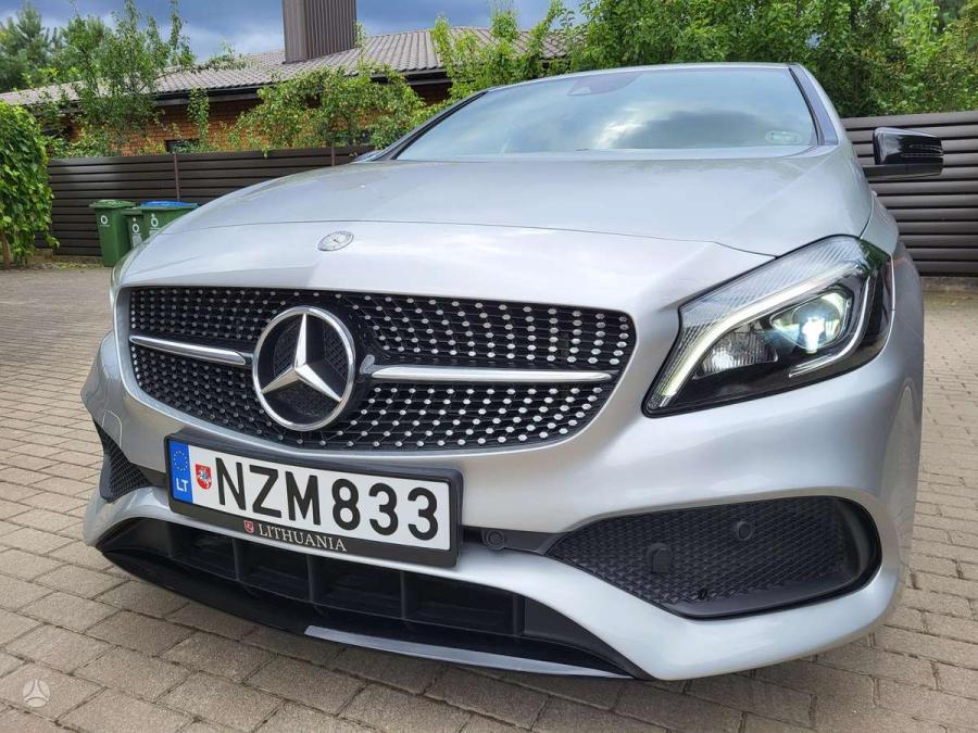 Pelēks Mercedes-Benz A 180 2016 Kauņa, ar dzinēja tilpumu 1.60 L un nobraukumu 103 tūkst. km par 13200 €, foto 4 vietnē AUTOMOTO.COM.LV