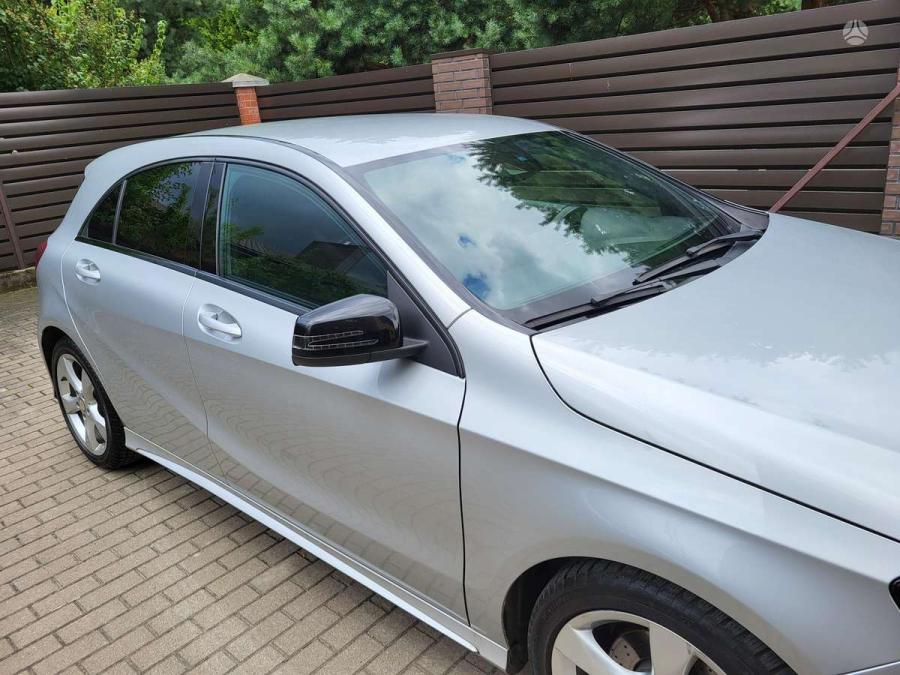 Pelēks Mercedes-Benz A 180 2016 Kauņa, ar dzinēja tilpumu 1.60 L un nobraukumu 103 tūkst. km par 13200 €, foto 6 vietnē AUTOMOTO.COM.LV