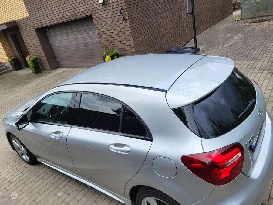 Pelēks Mercedes-Benz A 180 2016 Kauņa, ar dzinēja tilpumu 1.60 L un nobraukumu 103 tūkst. km par 13200 €, foto 10 vietnē AUTOMOTO.COM.LV