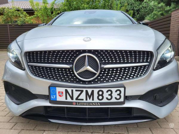 Pelēks Mercedes-Benz A 180 2016 Kauņa, ar dzinēja tilpumu 1.60 L un nobraukumu 103 tūkst. km par 13200 €, foto 10 vietnē AUTOMOTO.COM.LV