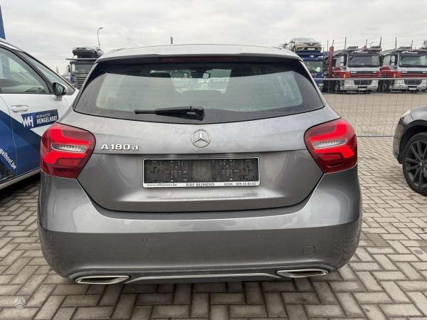 Grey Mercedes-Benz A 180 2017 in Taurage, with an engine capacity of 1.50 L and mileage of 206 thousand km for 6800 €, photo 5 on AUTOMOTO.COM.LV
