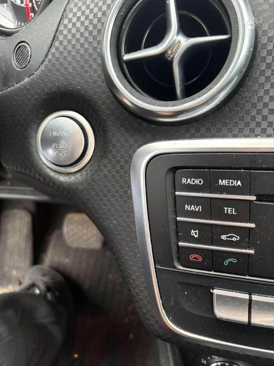 Grey Mercedes-Benz A 180 2017 in Taurage, with an engine capacity of 1.50 L and mileage of 206 thousand km for 6800 €, photo 12 on AUTOMOTO.COM.LV