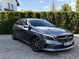 Grey Mercedes-Benz A 180 2017 in Jelgava, with an engine capacity of 1.50 L and mileage of 239 thousand km for 9800 €, photo  on AUTOMOTO.COM.LV
