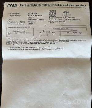 Серый Мерседес А 180 2017 в Елгава, объемом двигателя 1.50 л и пробегом 239 тыс. км за 9800 €, фото 16 на AUTOMOTO.COM.LV