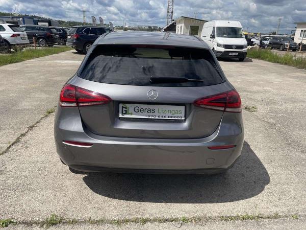 Grey Mercedes-Benz A 180 2018 in Vilnius, with an engine capacity of 1.46 L and mileage of 148 thousand km for 15750 €, photo 5 on AUTOMOTO.COM.LV