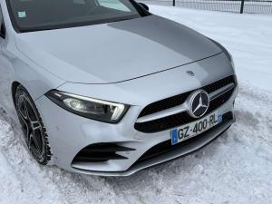 Grey Mercedes-Benz A 180 2019 in Kaunas, with an engine capacity of 1.46 L and mileage of 118 thousand km for 15700 €, photo 3 on AUTOMOTO.COM.LV