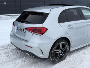Grey Mercedes-Benz A 180 2019 in Kaunas, with an engine capacity of 1.46 L and mileage of 118 thousand km for 15700 €, photo 4 on AUTOMOTO.COM.LV