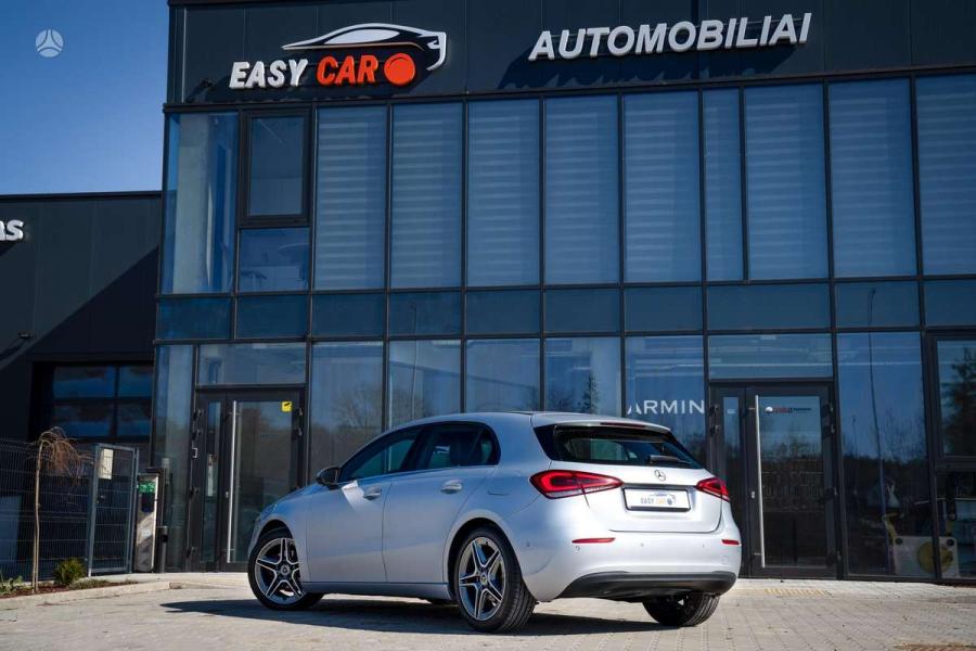 Grey Mercedes-Benz A 180 2019 in Vilnius, with an engine capacity of 1.46 L and mileage of 207 thousand km for 14500 €, photo 12 on AUTOMOTO.COM.LV