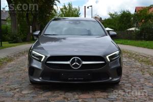 Grey Mercedes-Benz A 180 2019 in Jelgava, with an engine capacity of 1.50 L and mileage of 0 thousand km for 19990 €, photo 3 on AUTOMOTO.COM.LV