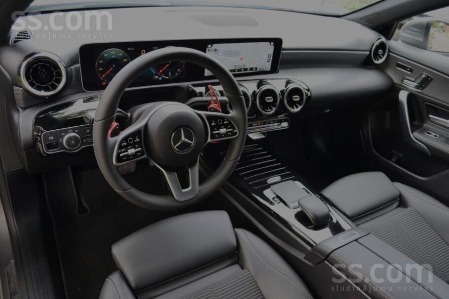 Grey Mercedes-Benz A 180 2019 in Jelgava, with an engine capacity of 1.50 L and mileage of 0 thousand km for 19990 €, photo 8 on AUTOMOTO.COM.LV