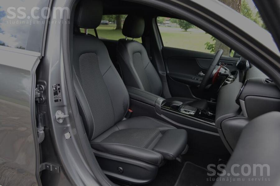 Grey Mercedes-Benz A 180 2019 in Jelgava, with an engine capacity of 1.50 L and mileage of 0 thousand km for 19990 €, photo 9 on AUTOMOTO.COM.LV