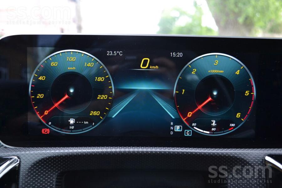 Grey Mercedes-Benz A 180 2019 in Jelgava, with an engine capacity of 1.50 L and mileage of 0 thousand km for 19990 €, photo 17 on AUTOMOTO.COM.LV