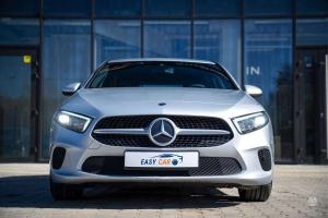 Grey Mercedes-Benz A 180 2019 in Vilnius, with an engine capacity of 1.46 L and mileage of 206 thousand km for 13750 €, photo 6 on AUTOMOTO.COM.LV