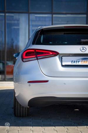 Grey Mercedes-Benz A 180 2019 in Vilnius, with an engine capacity of 1.46 L and mileage of 206 thousand km for 13750 €, photo 15 on AUTOMOTO.COM.LV
