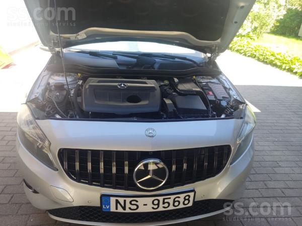 Mercedes-Benz A 180 2014 Rīga vietnē Pelēks Mercedes-Benz A 180 2014 Rīga, ar dzinēja tilpumu 1.50 L un nobraukumu 170 tūkst. km par 7700 €, foto 6 vietnē AUTOMOTO.COM.LV