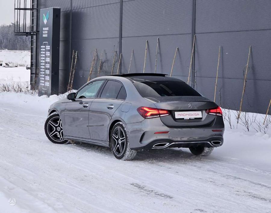 Pelēks Mercedes-Benz A 180 2019 Viļņa, ar dzinēja tilpumu 1.46 L un nobraukumu 238 tūkst. km par 17750 €, foto 6 vietnē AUTOMOTO.COM.LV