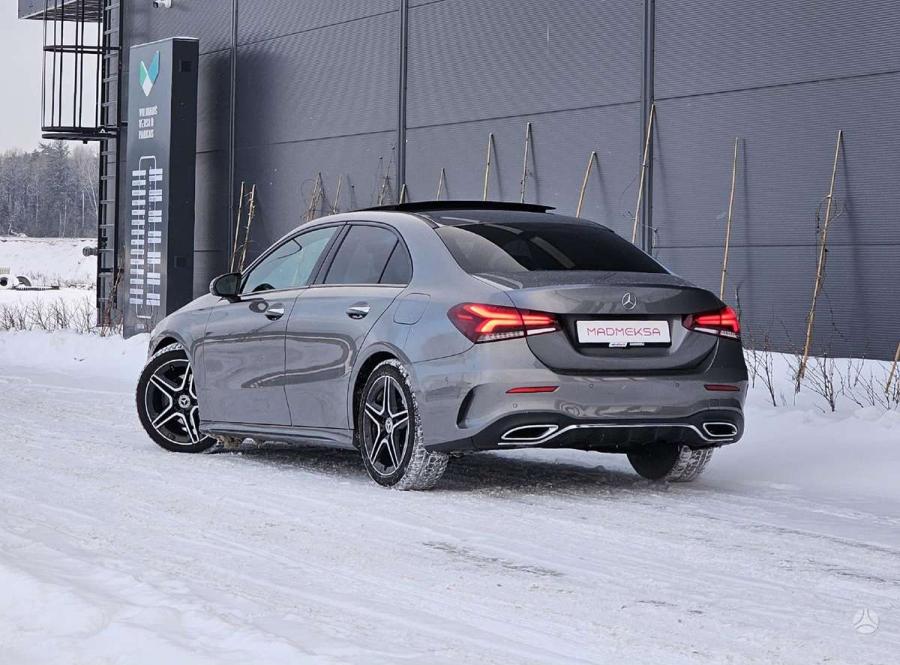Pelēks Mercedes-Benz A 180 2019 Viļņa, ar dzinēja tilpumu 1.46 L un nobraukumu 238 tūkst. km par 17750 €, foto 7 vietnē AUTOMOTO.COM.LV