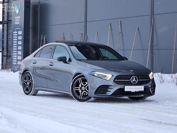 Pelēks Mercedes-Benz A 180 2019 Viļņa, ar dzinēja tilpumu 1.50 L un nobraukumu 238 tūkst. km par 16950 €, foto 1 vietnē AUTOMOTO.COM.LV