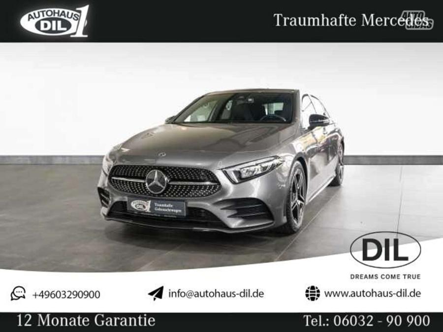 Grey Mercedes-Benz A 180 2020 in Kaunas, with an engine capacity of 1.30 L and mileage of 33 thousand km for 29456 €, photo 1 on AUTOMOTO.COM.LV