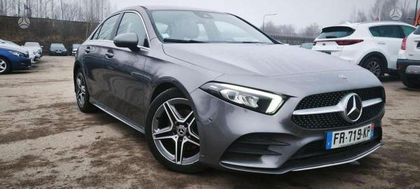 Pelēks Mercedes-Benz A 180 2020 Kauņa, ar dzinēja tilpumu 1.46 L un nobraukumu 96 tūkst. km par 22869 €, foto  vietnē AUTOMOTO.COM.LV