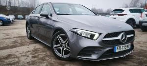 Grey Mercedes-Benz A 180 2020 in Kaunas, with an engine capacity of 1.46 L and mileage of 96 thousand km for 22869 €, photo  on AUTOMOTO.COM.LV