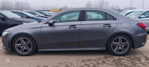 Grey Mercedes-Benz A 180 2020 in Kaunas, with an engine capacity of 1.46 L and mileage of 96 thousand km for 22869 €, photo 5 on AUTOMOTO.COM.LV