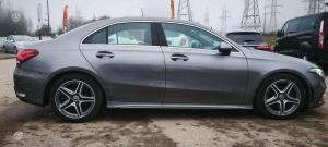 Grey Mercedes-Benz A 180 2020 in Kaunas, with an engine capacity of 1.46 L and mileage of 96 thousand km for 22869 €, photo 6 on AUTOMOTO.COM.LV