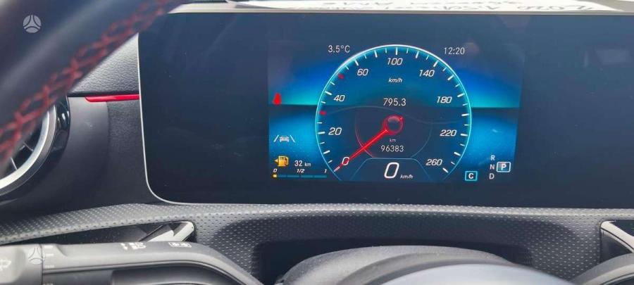 Grey Mercedes-Benz A 180 2020 in Kaunas, with an engine capacity of 1.46 L and mileage of 96 thousand km for 22869 €, photo 15 on AUTOMOTO.COM.LV