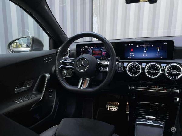 Grey Mercedes-Benz A 180 2024 in Vilnius, with an engine capacity of 1.33 L and mileage of 16 thousand km for 28900 €, photo 6 on AUTOMOTO.COM.LV