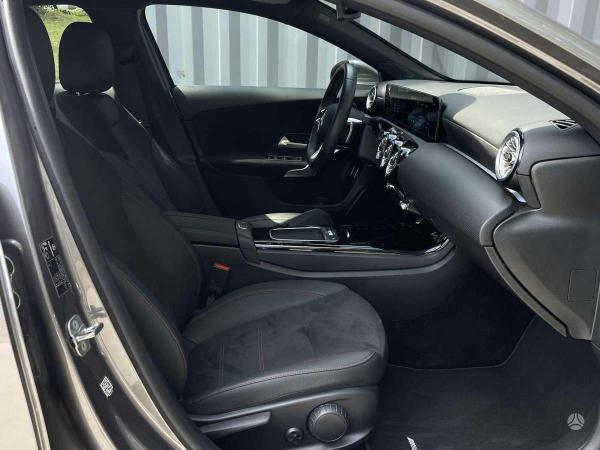 Grey Mercedes-Benz A 180 2024 in Vilnius, with an engine capacity of 1.33 L and mileage of 16 thousand km for 28900 €, photo 7 on AUTOMOTO.COM.LV