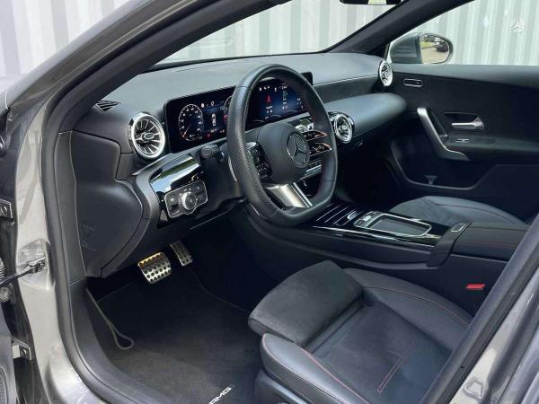 Grey Mercedes-Benz A 180 2024 in Vilnius, with an engine capacity of 1.33 L and mileage of 16 thousand km for 28900 €, photo 8 on AUTOMOTO.COM.LV