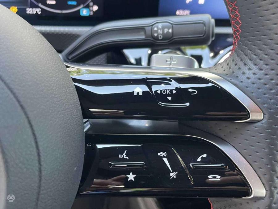 Grey Mercedes-Benz A 180 2024 in Vilnius, with an engine capacity of 1.33 L and mileage of 16 thousand km for 28900 €, photo 11 on AUTOMOTO.COM.LV