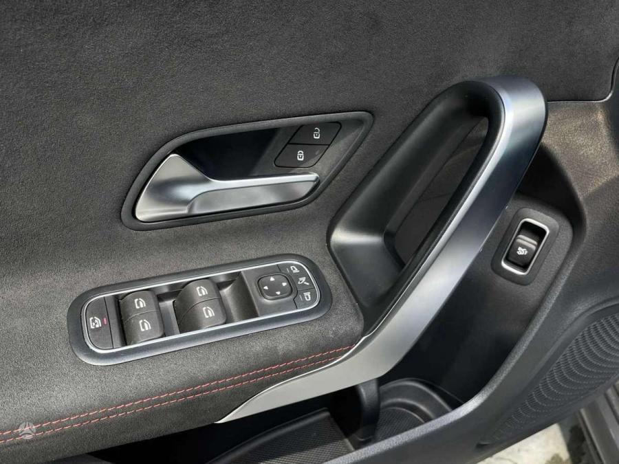 Grey Mercedes-Benz A 180 2024 in Vilnius, with an engine capacity of 1.33 L and mileage of 16 thousand km for 28900 €, photo 16 on AUTOMOTO.COM.LV