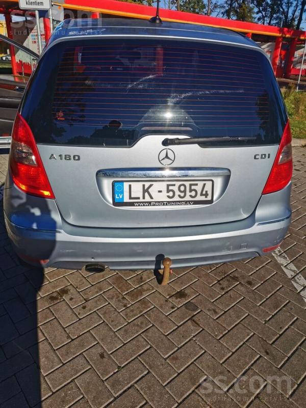 Mercedes-Benz A 180 2008 Rīga, ar dzinēja tilpumu 1.80 L un nobraukumu 315 tūkst. km par 450 €, foto 6 vietnē AUTOMOTO.COM.LV