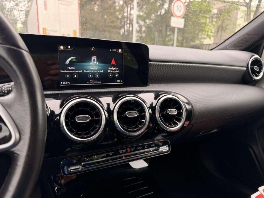 Mercedes-Benz A 180 2019 in Vilnius, with an engine capacity of 1.60 L and mileage of 93 thousand km for 17950 €, photo 22 on AUTOMOTO.COM.LV