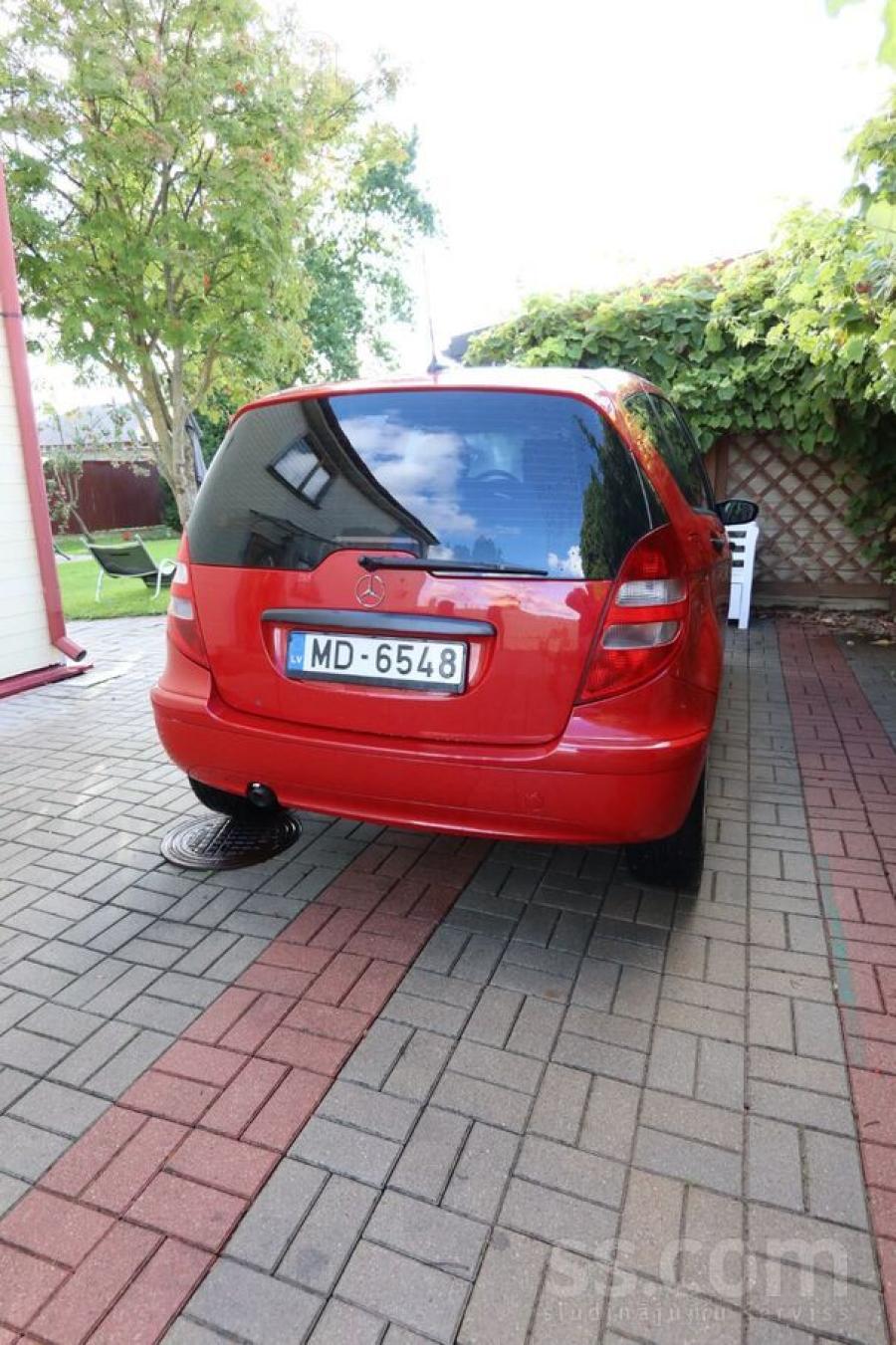 Sarkans Mercedes-Benz A 180 2005 Liepāja, ar dzinēja tilpumu 2.00 L un nobraukumu 87 tūkst. km par 2000 €, foto 3 vietnē AUTOMOTO.COM.LV