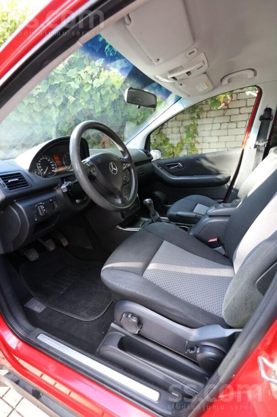 Sarkans Mercedes-Benz A 180 2005 Liepāja, ar dzinēja tilpumu 2.00 L un nobraukumu 87 tūkst. km par 2000 €, foto 6 vietnē AUTOMOTO.COM.LV