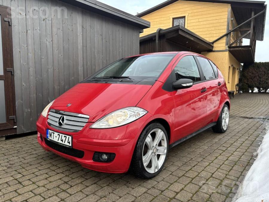 Sarkans Mercedes-Benz A 180 2008 Valka, ar dzinēja tilpumu 2.00 L un nobraukumu 189 tūkst. km par 3700 €, foto 1 vietnē AUTOMOTO.COM.LV