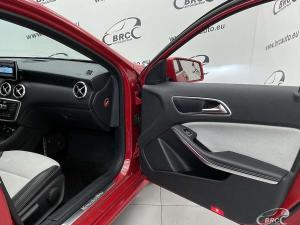 Red Mercedes-Benz A 180 2014 in Vilnius, with an engine capacity of 1.80 L and mileage of 202 thousand km for 8300 €, photo 9 on AUTOMOTO.COM.LV