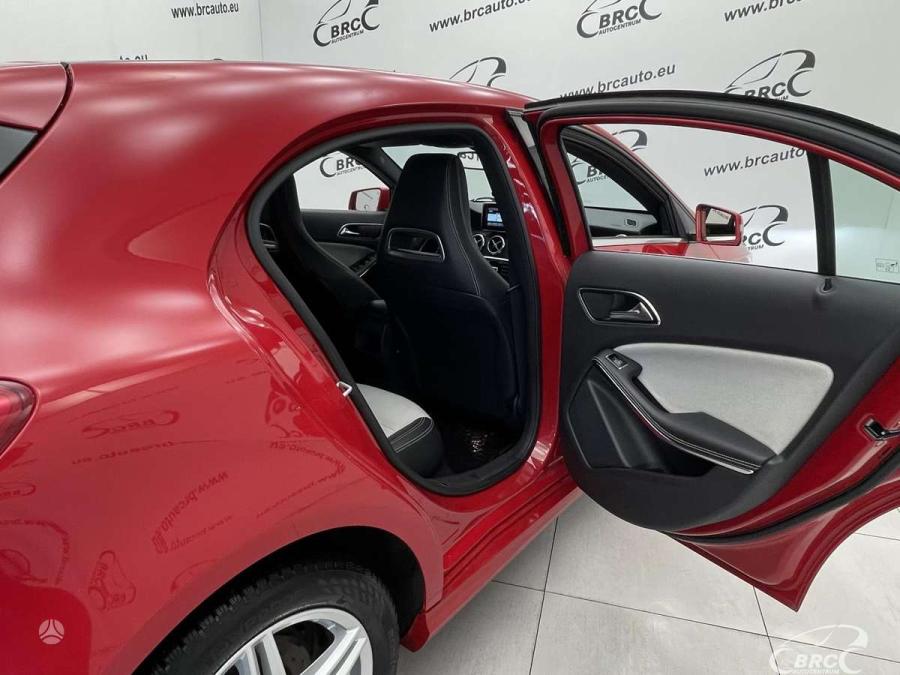 Sarkans Mercedes-Benz A 180 2014 Viļņa, ar dzinēja tilpumu 1.80 L un nobraukumu 202 tūkst. km par 7200 €, foto 14 vietnē AUTOMOTO.COM.LV