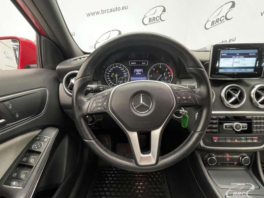 Sarkans Mercedes-Benz A 180 2014 Viļņa, ar dzinēja tilpumu 1.80 L un nobraukumu 202 tūkst. km par 7200 €, foto 28 vietnē AUTOMOTO.COM.LV