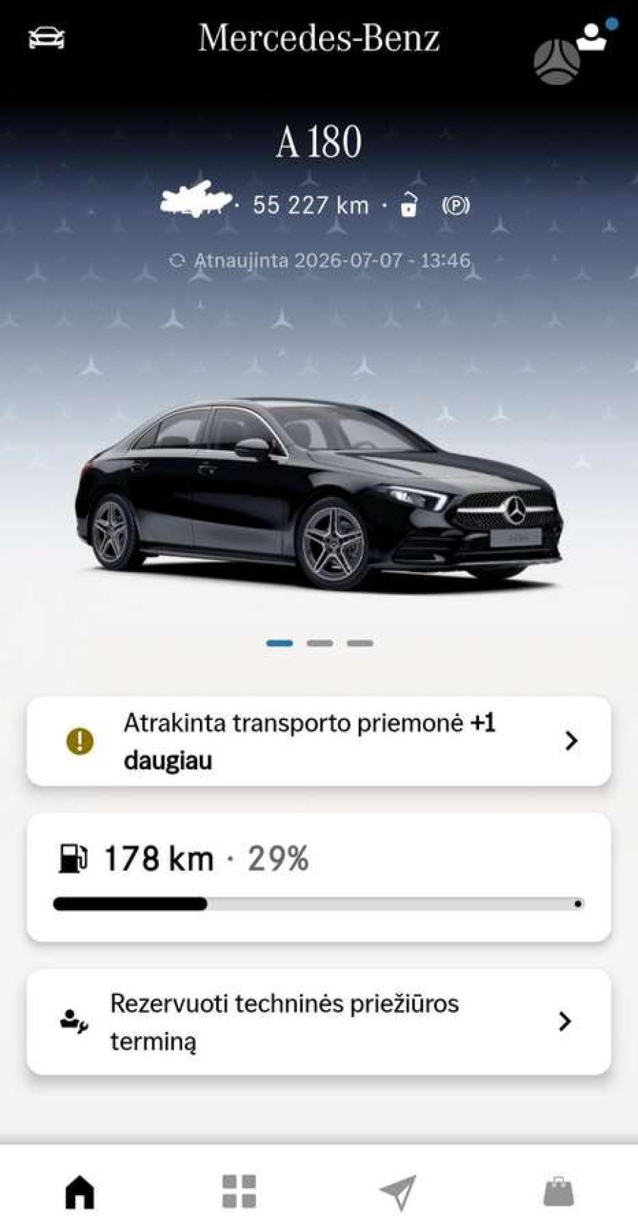 Mercedes-Benz A 180 2021 Kauņa, ar dzinēja tilpumu 1.33 L un nobraukumu 55 tūkst. km par 27000 €, foto 14 vietnē AUTOMOTO.COM.LV