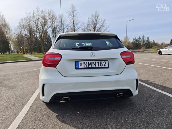 White Mercedes-Benz A 180 2012 in Vilnius, with an engine capacity of 1.60 L and mileage of 251 thousand km for 7400 €, photo 4 on AUTOMOTO.COM.LV