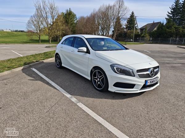 White Mercedes-Benz A 180 2012 in Vilnius, with an engine capacity of 1.60 L and mileage of 251 thousand km for 7400 €, photo 6 on AUTOMOTO.COM.LV