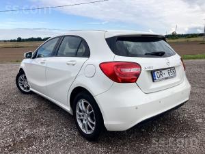 White Mercedes-Benz A 180 2013 in Talsi, with an engine capacity of 1.50 L and mileage of 223 thousand km for 7999 €, photo 5 on AUTOMOTO.COM.LV