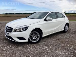White Mercedes-Benz A 180 2013 in Talsi, with an engine capacity of 1.50 L and mileage of 223 thousand km for 7999 €, photo 7 on AUTOMOTO.COM.LV